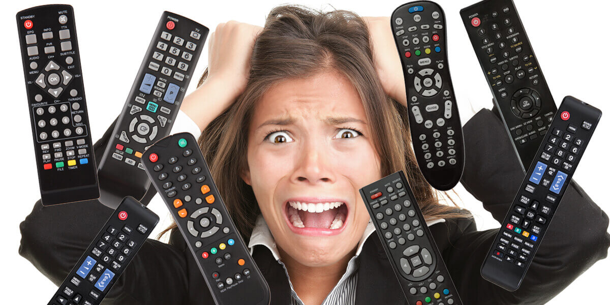 Are you going crazy with too many remotes?
